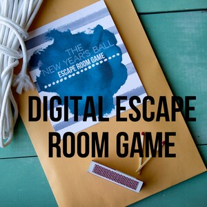 Escape Room Game the New Year's Ball Family Game at Home - Digital Game ...