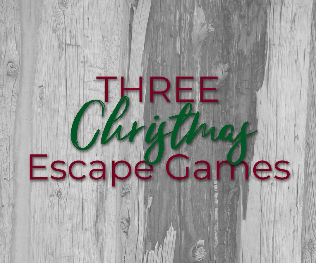 Christmas Escape Game Bundle - Three Games - Etsy