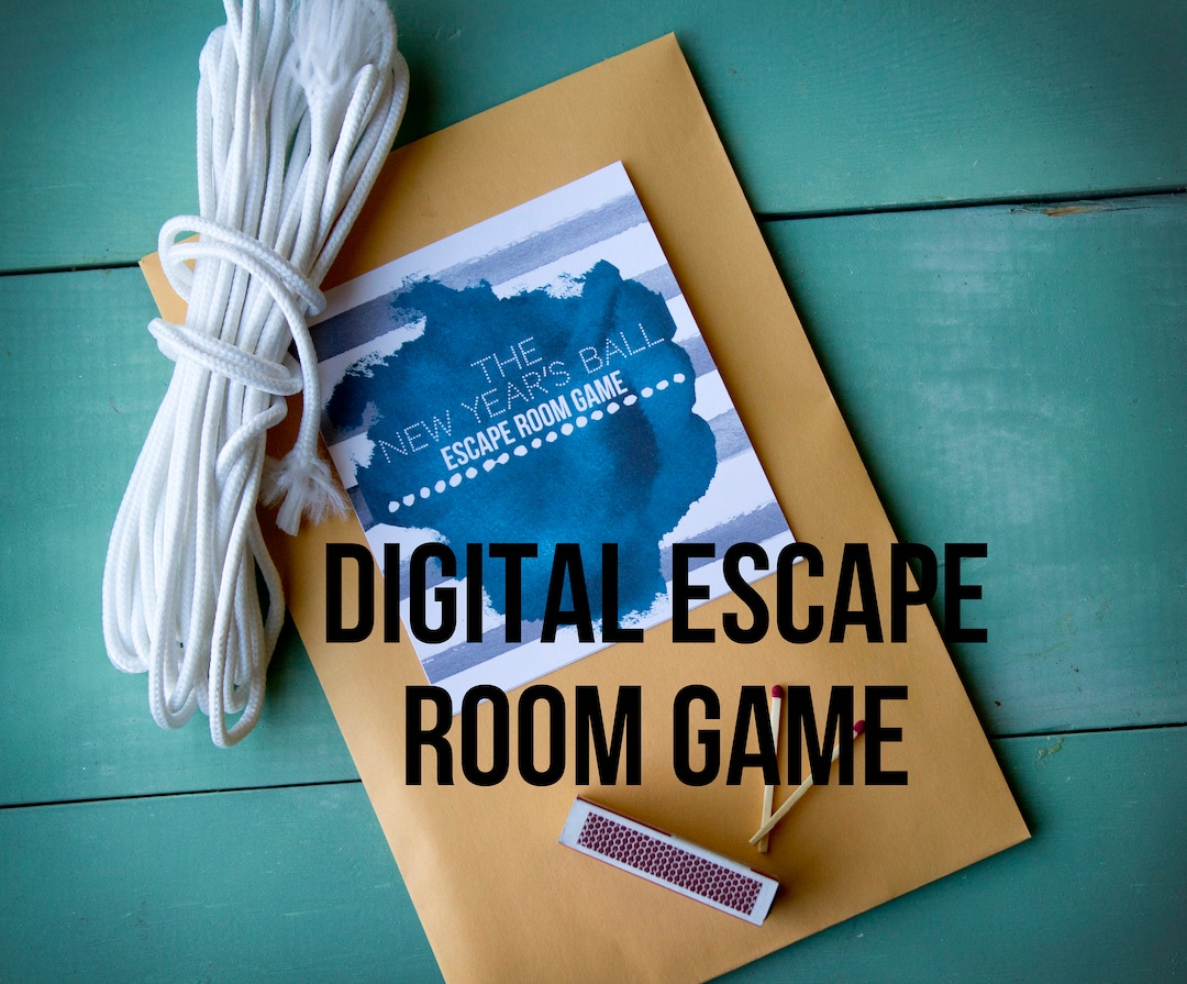 Escape Room Game the New Year's Ball Family Game at Home - Digital Game ...