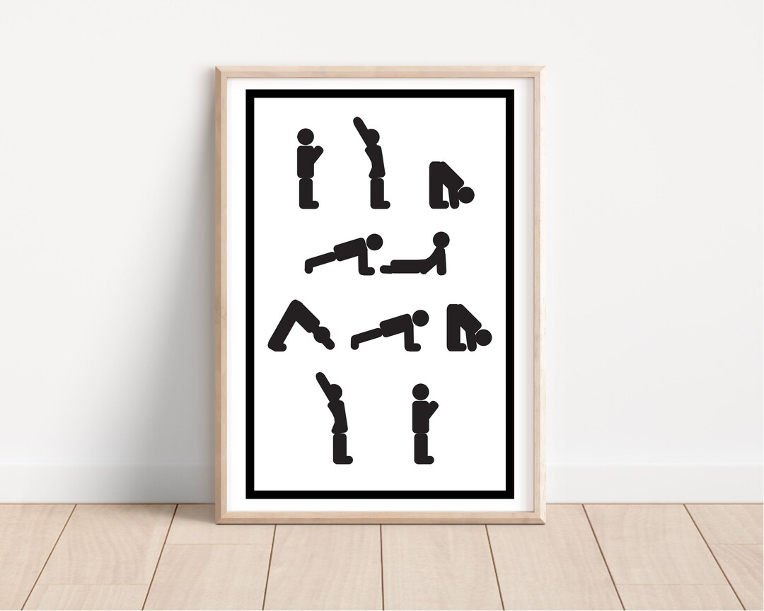 Gym Wall Art Yoga Print| Funny PRINTABLE Decor | Exercise Room Poster ...