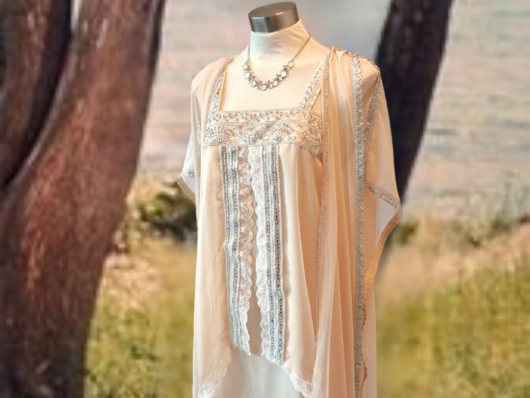 Somewhere in Time Dress "is It You" Gown Elise Custom Made to Order ...