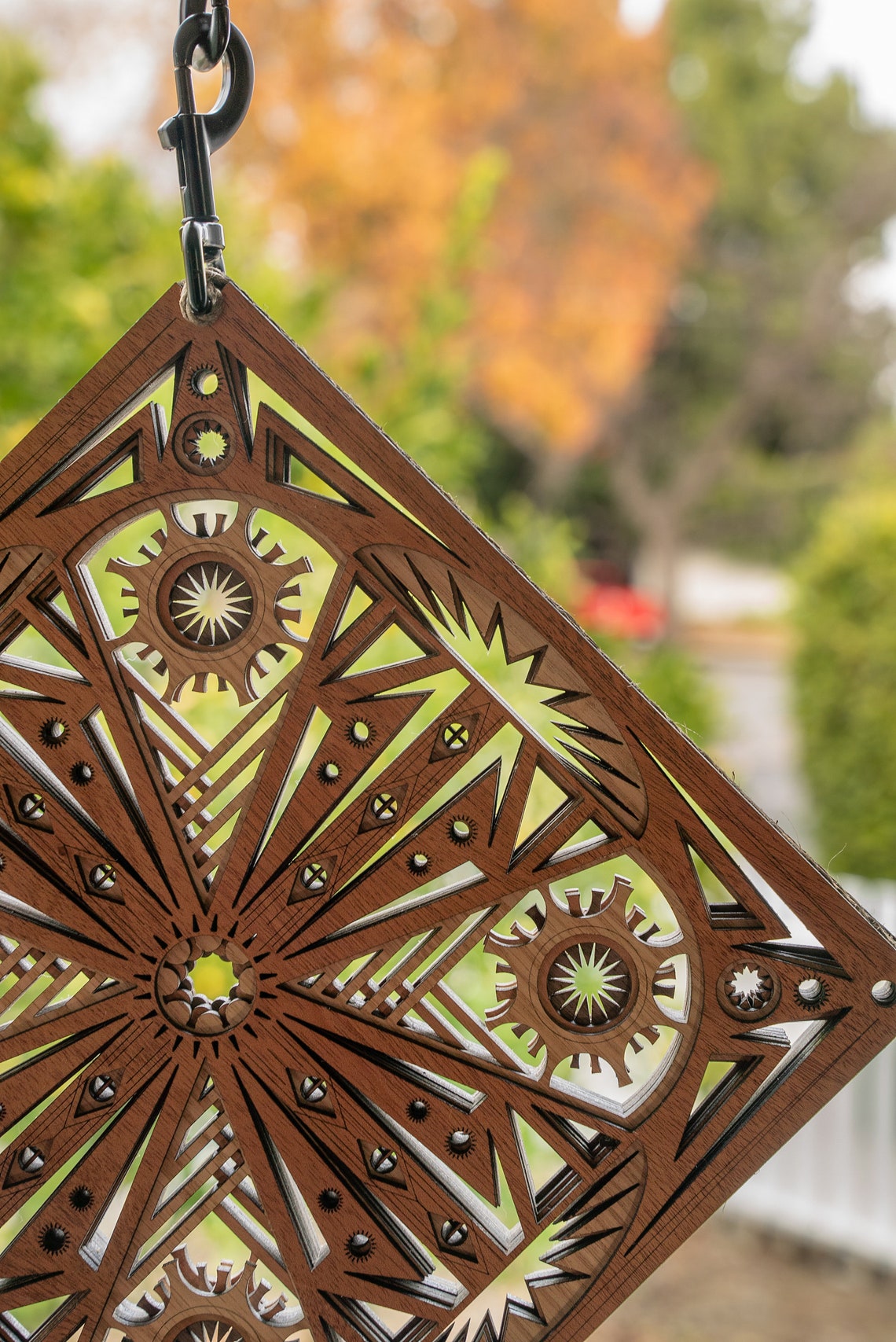Dwarven Crest Mandala Suncatcher 7 Layer, Double Sided, Lasercut ...