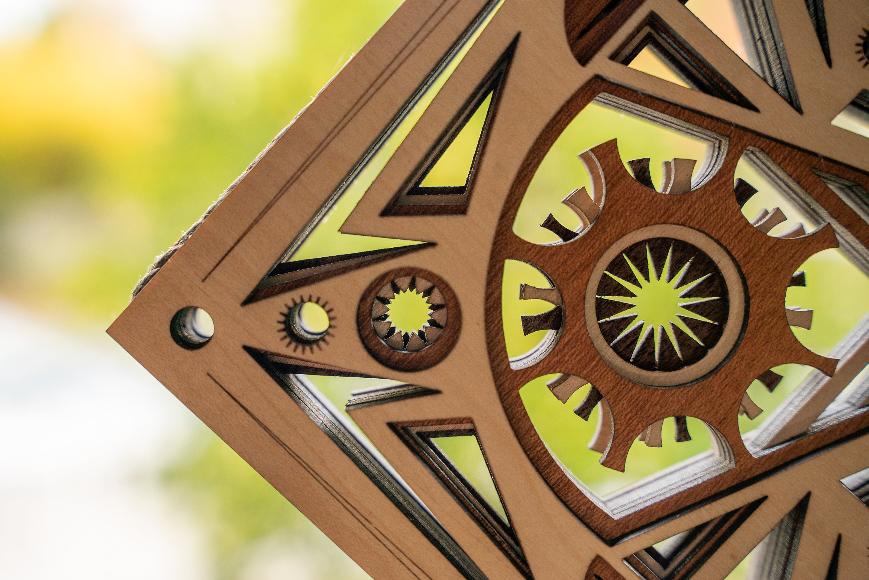 Dwarven Crest Mandala Suncatcher 7 Layer, Double Sided, Lasercut ...