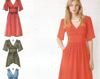 Simplicity Pattern 1801, Cynthia Rowley Dress, Size H5 6-14 - Etsy