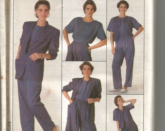 8349 Simplicity Sewing Pattern Loose Fitting Dress Cathy Hardwick UNCUT ...