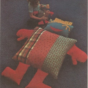 3460 Butterick Sewing Pattern UNCUT Stuffed Dolls Small Large Vintage ...