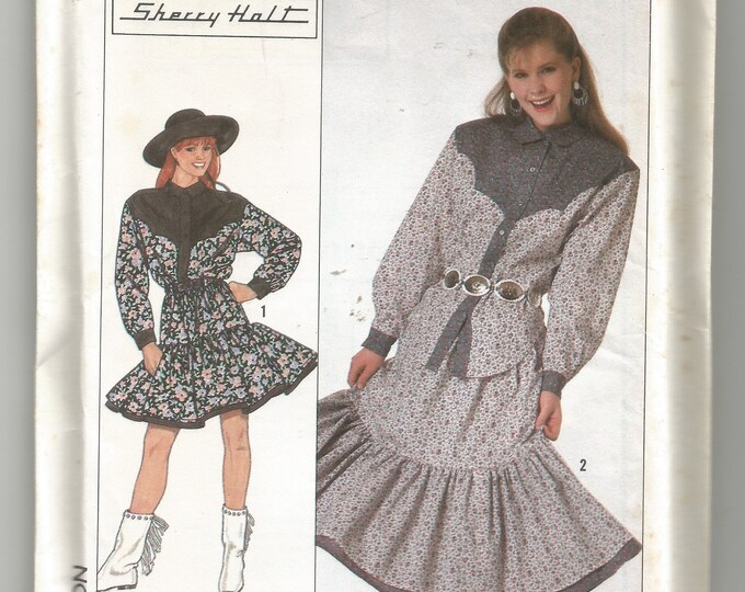 8349 Simplicity Sewing Pattern Loose Fitting Dress Cathy Hardwick UNCUT ...