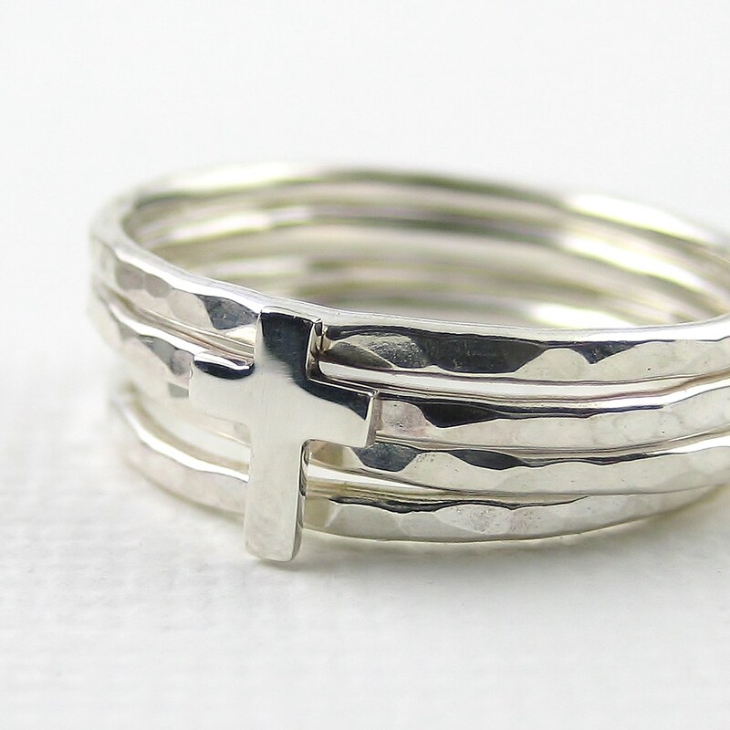 Cross Ring - Etsy