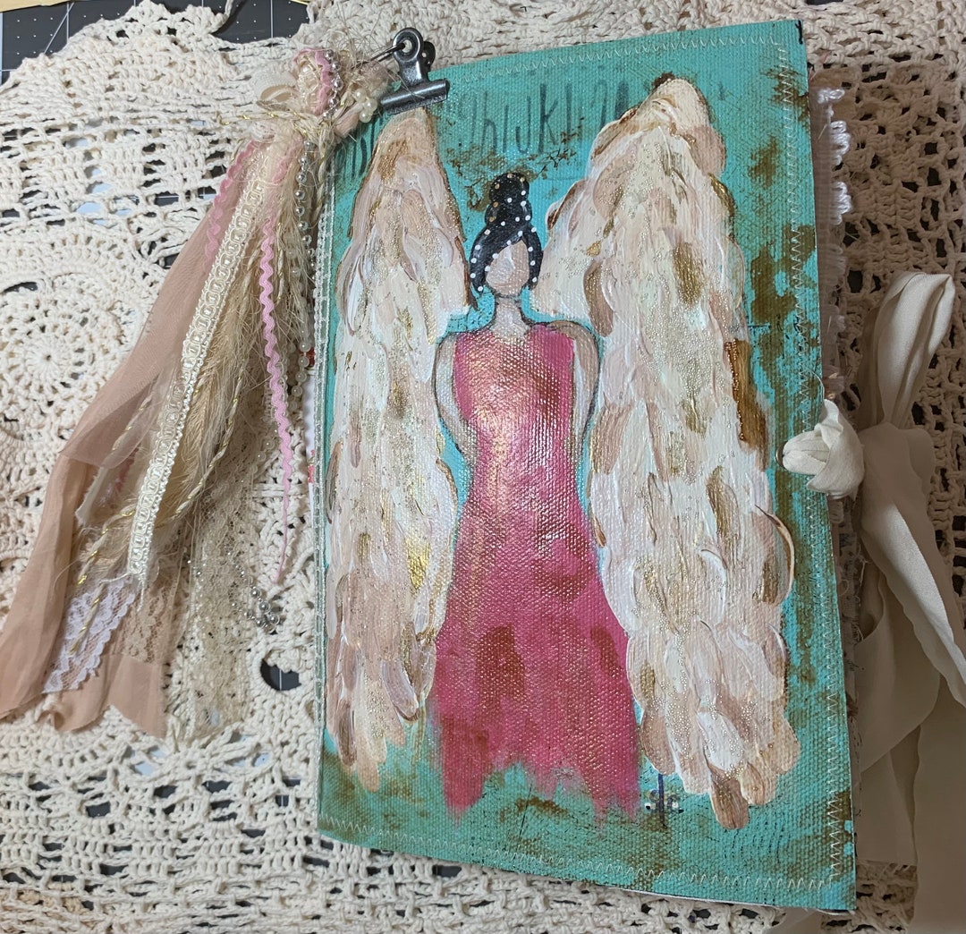 Angel Prayer Faith Bible Writing Art Journal Notebook - Etsy