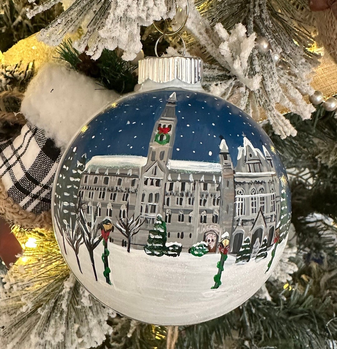 College Ornament, University, Graduation Ornament, University Ornament ...