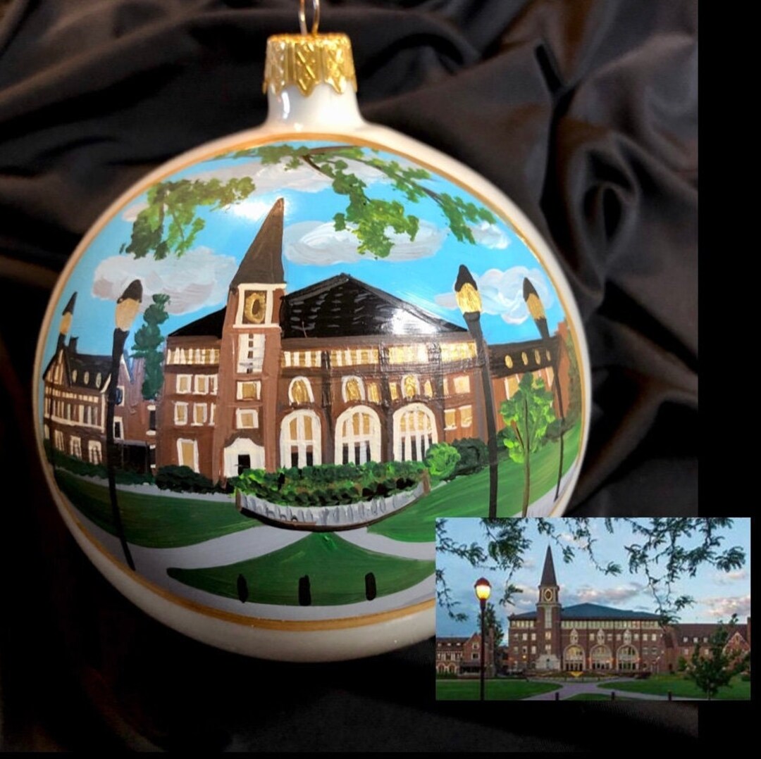 College Ornament, Graduation Ornament, University Ornament, College ...