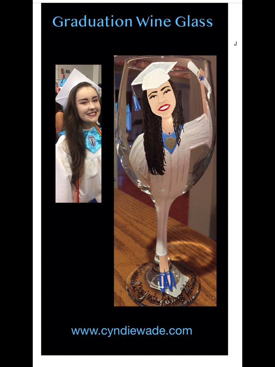 Graduation Gift, Custom Graduation, Graduation Wine Glass, Graduate ...