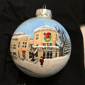 College Ornament, University, Graduation Ornament, University Ornament ...