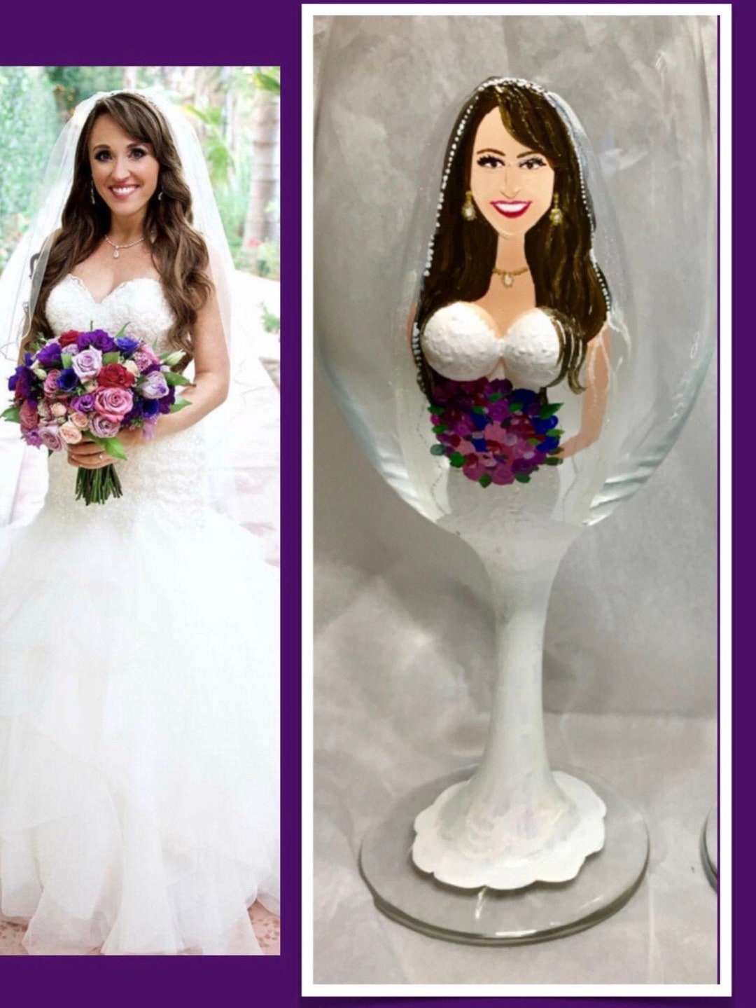 Bride Wine Glass Bride to Be Glass Bridal Shower - Etsy
