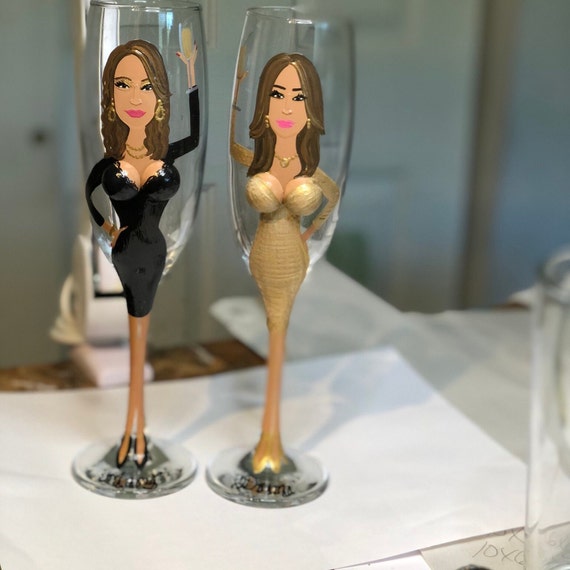 Sexy Champagne Glass Dive Wine Glass Boob Glass Portrait Wine Glass Caricature Glass Super Sexy Wine Glass Boobs on Wine Glasd Etsy Ireland