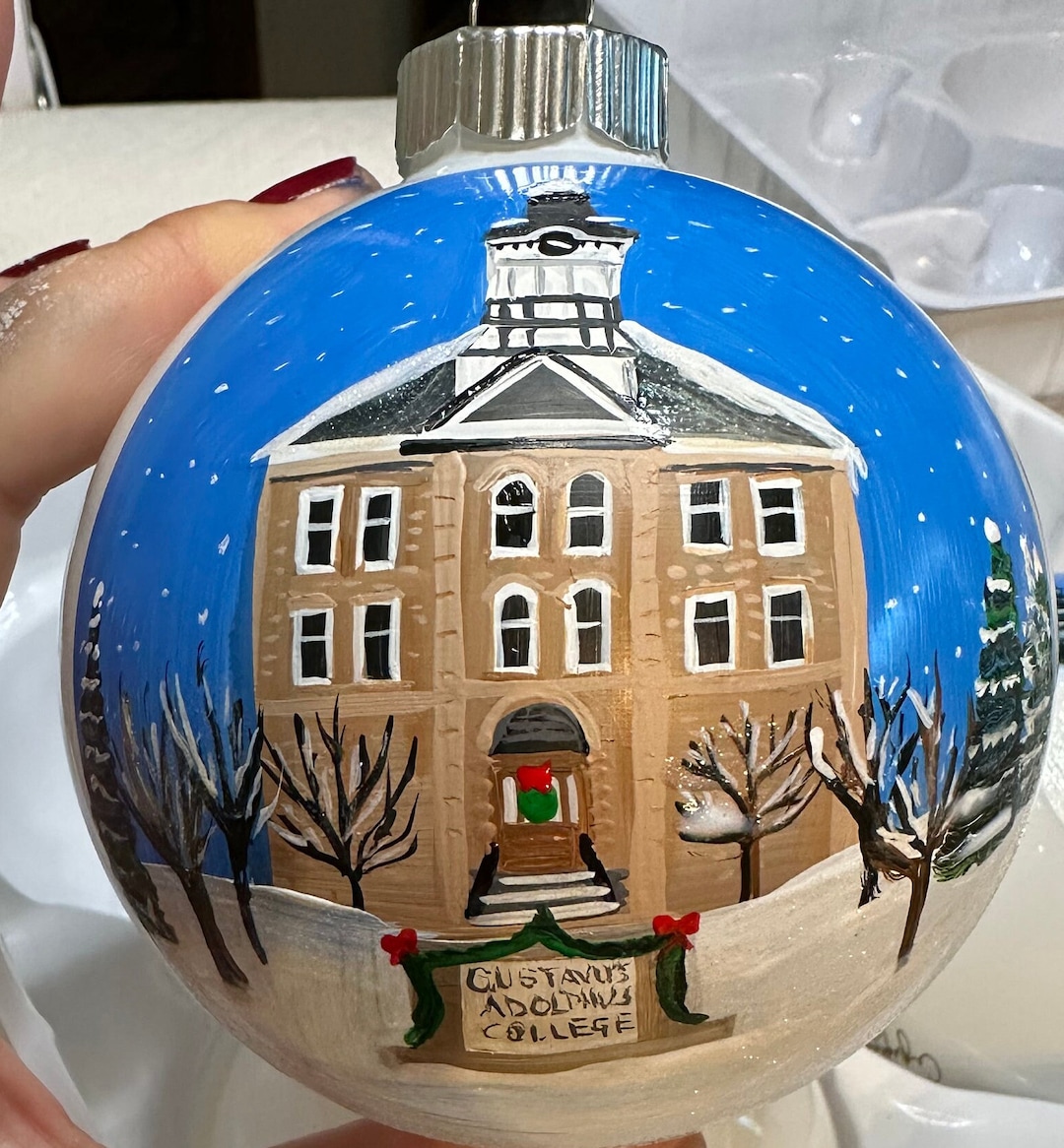 College Ornament, University, Graduation Ornament, University Ornament ...