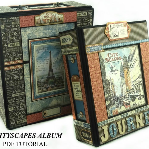 Princess Mini Album PDF Tutorial Scrapbook Tutorial | Etsy