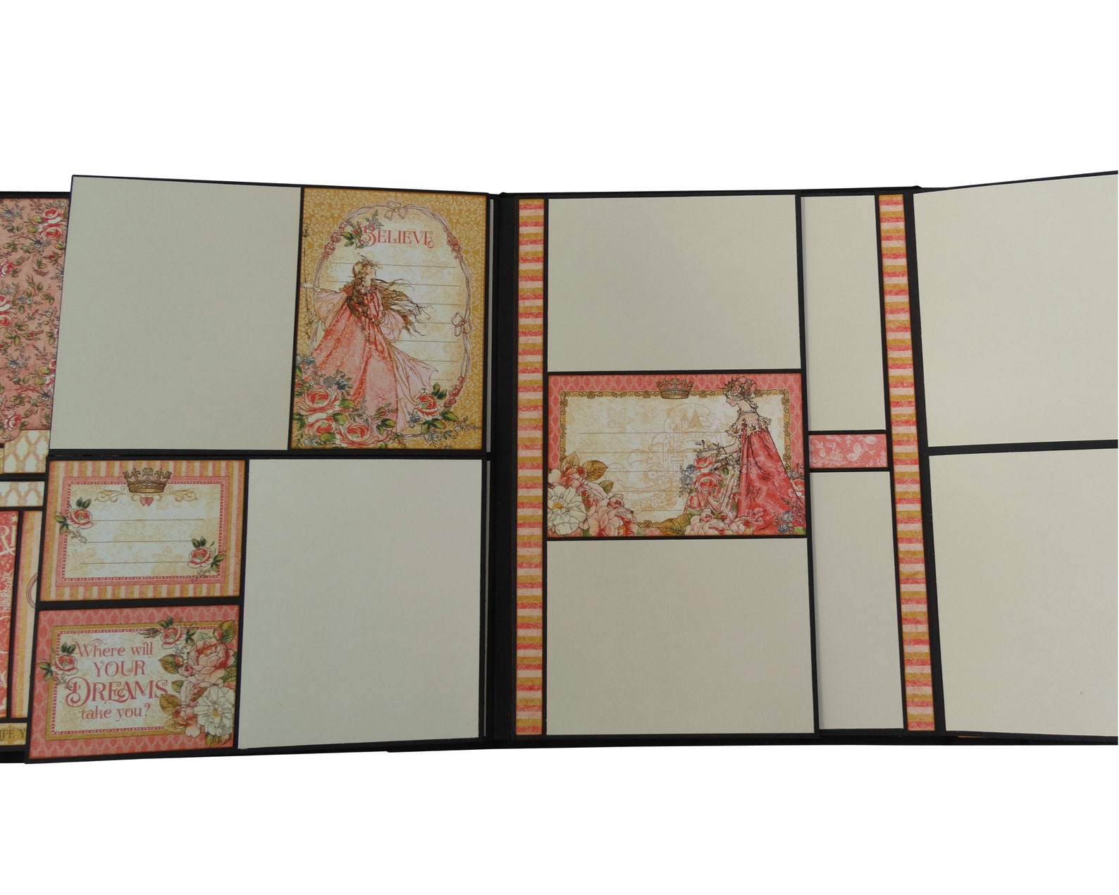 Princess Photo Folio #1 PDF Tutorial, Mini Album PDF Tutorial ...