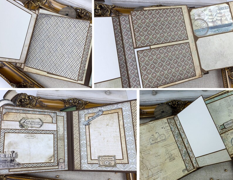 PDF VIDEO TUTORIAL / Around the World Mini Album Tutorial / - Etsy