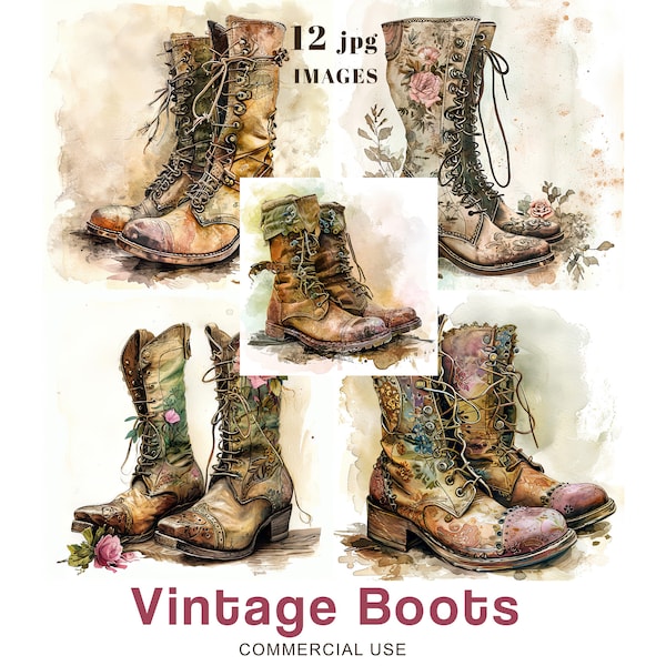 Button Boots - Etsy