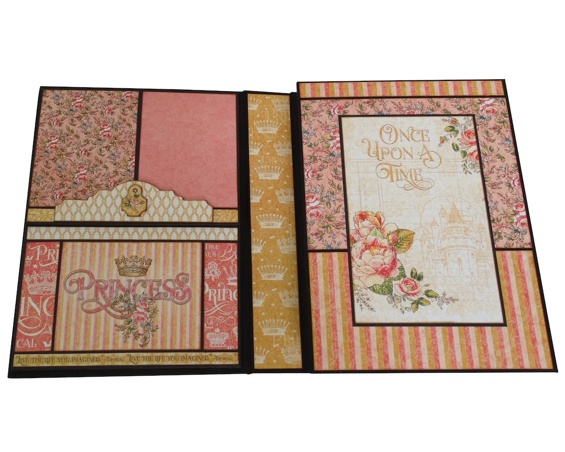 Princess Photo Folio #1 PDF Tutorial, Mini Album PDF Tutorial ...