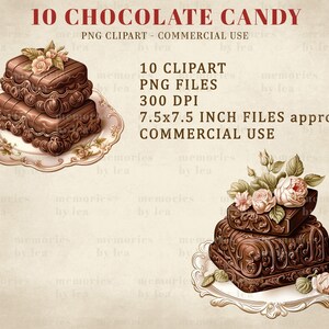 Chocolate Candy Clipart, Chocolate Dessert PNG Clipart, Sweets Graphics ...