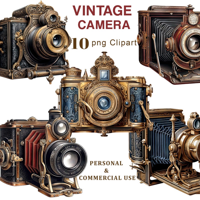 Camera Clipart - Etsy
