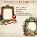 School Frames 1 Clipart Back to School Graphic for - Etsy