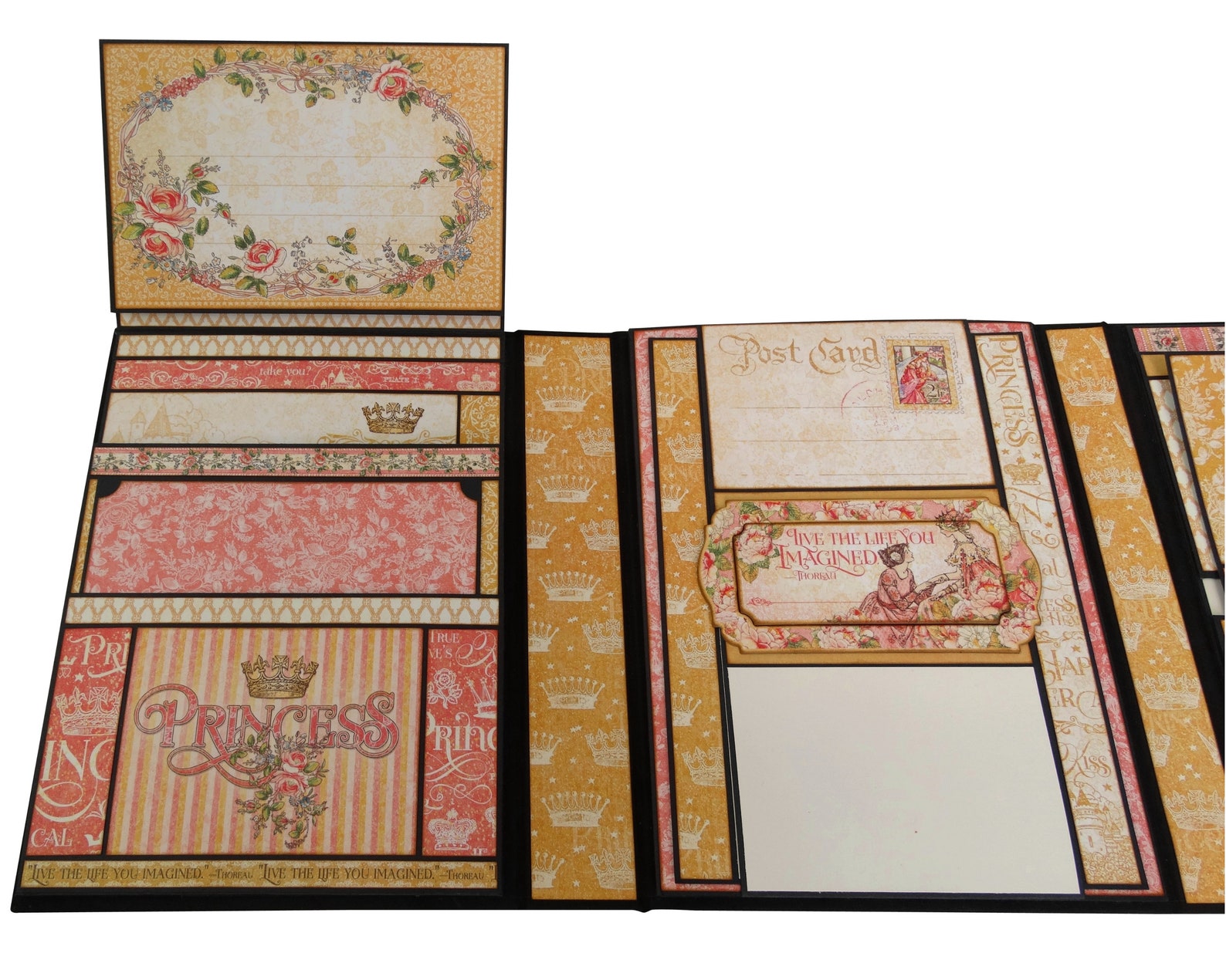 Princess Photo Folio #1 PDF Tutorial, Mini Album PDF Tutorial ...