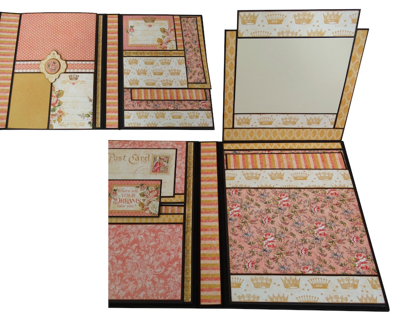 Princess Collection Mini Album Pdftutorial, Photo Folio Tutorial ...