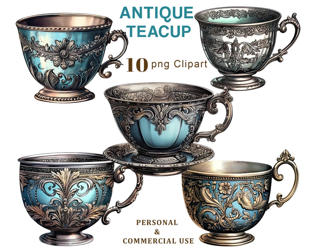 Teacup Clipart, Antique Teacup PNG Clipart, Tea Party, Tea Time ...