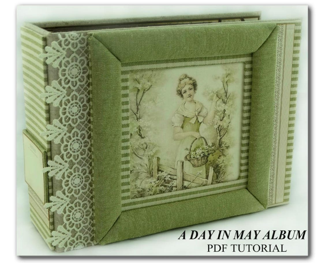 A Day In May Mini Album PDF Tutorial Scrapbook PDF Tutorial | Etsy