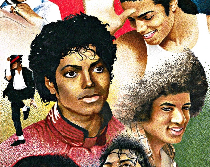 Michael Jackson Art Print - Etsy