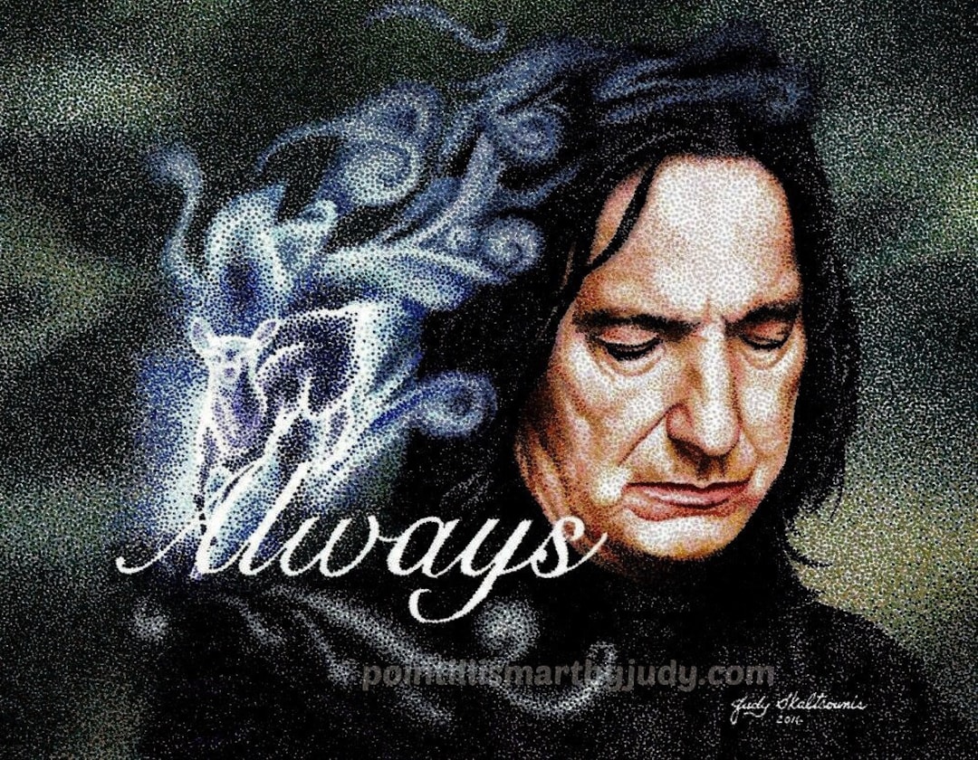 Severus Snape Art Print - Etsy
