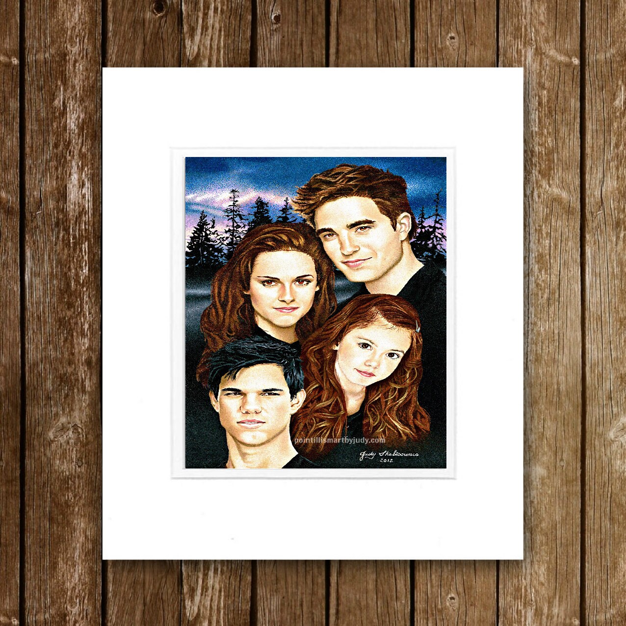 Breaking Dawn Family Art Print - Etsy