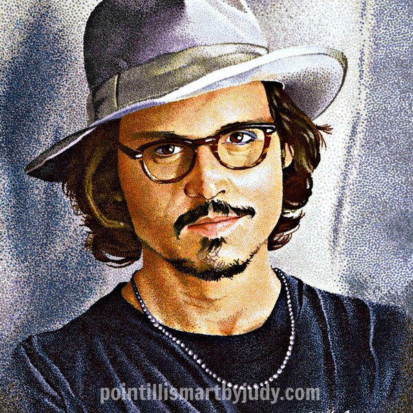 Johnny Depp Art - Etsy