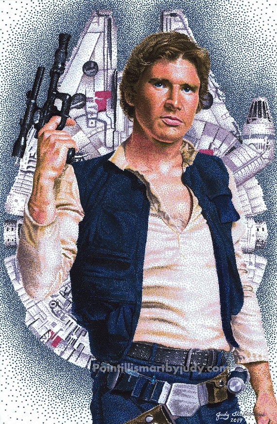 Han Solo Art Star Wars: Han Solo Rebels & Scoundrels Canvas Print