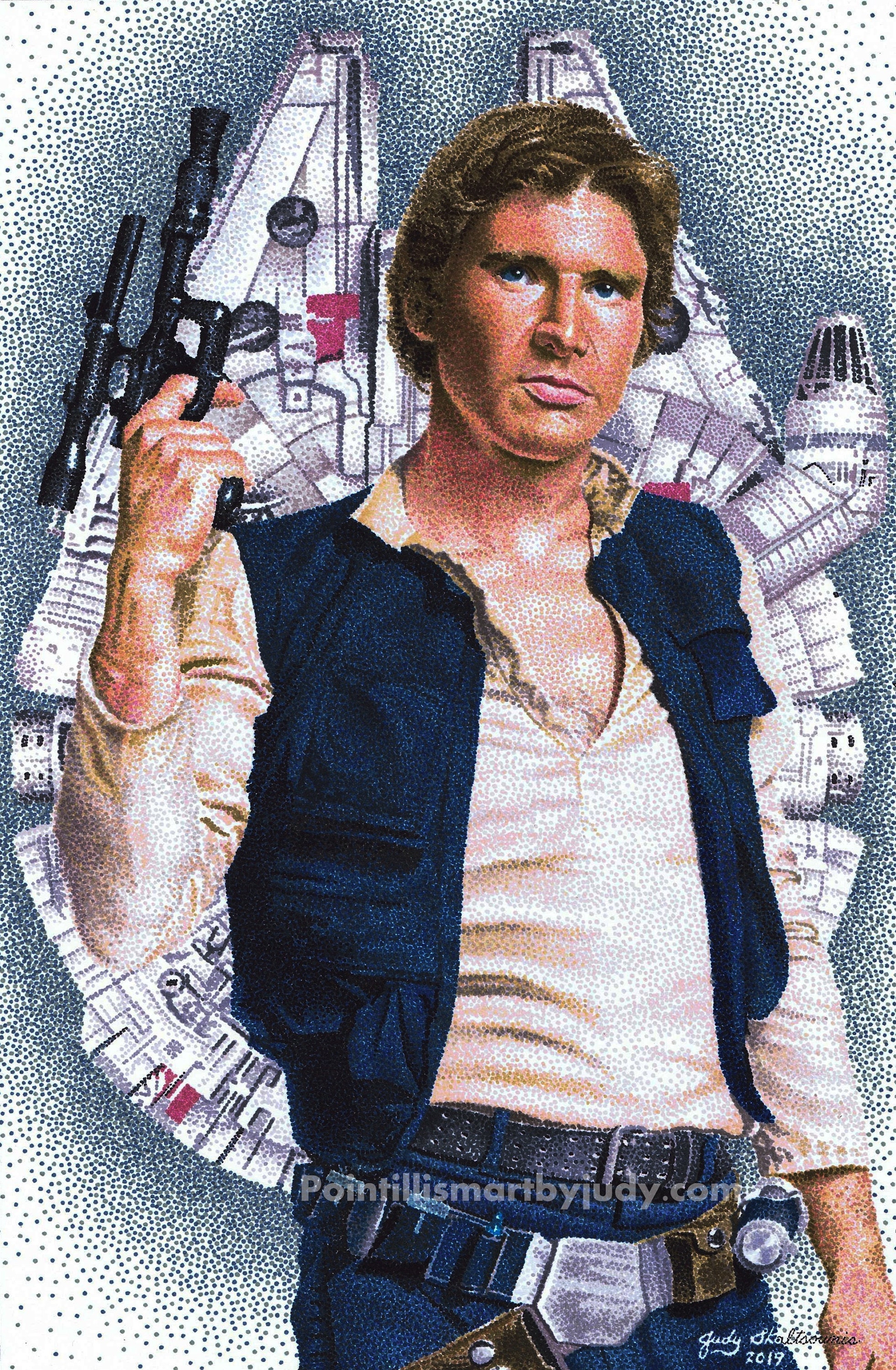 Han Solo Art Print - Etsy
