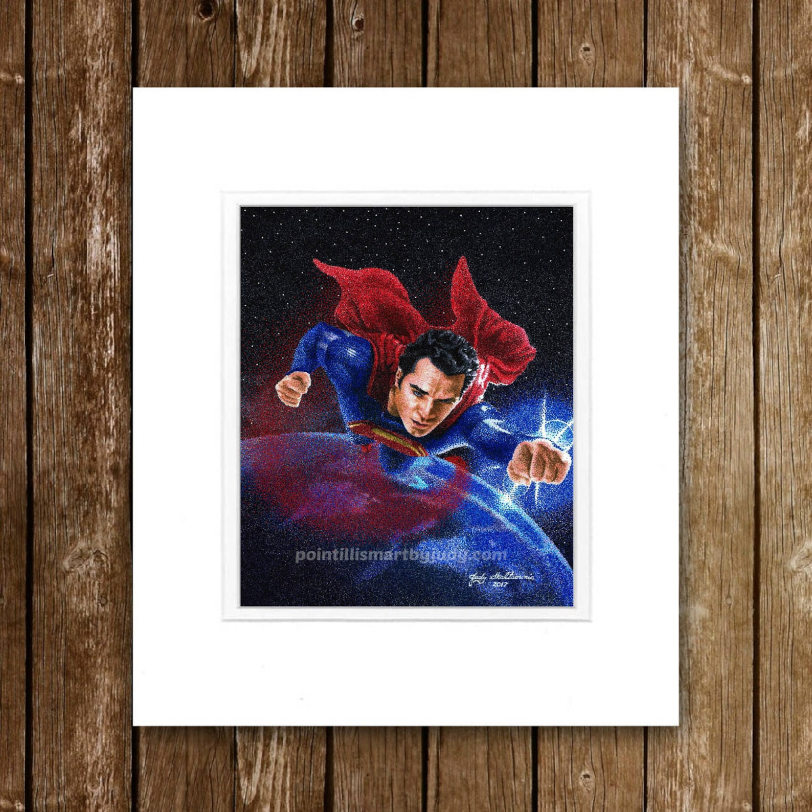 Superman Art Print - Etsy