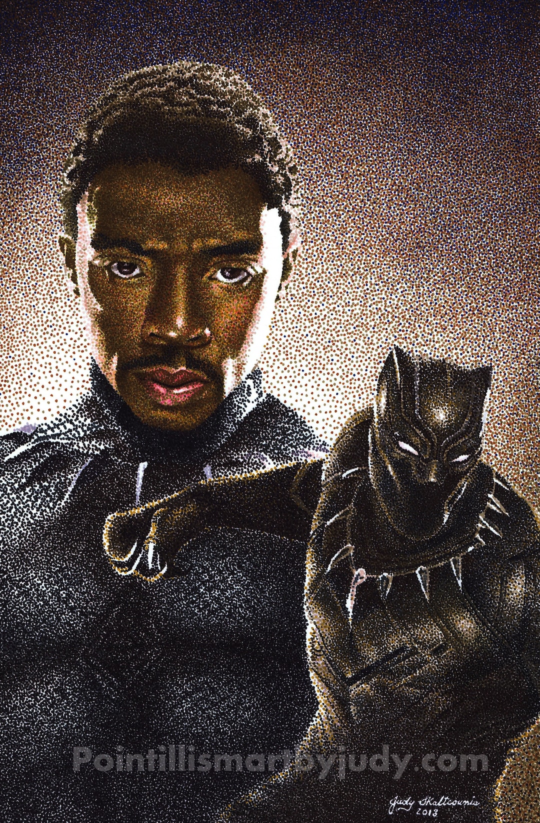 Black Panther Art Print - Etsy