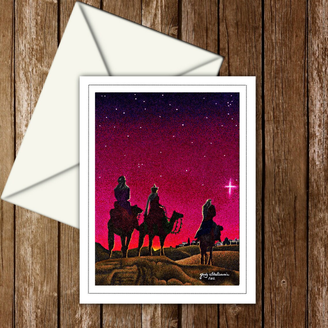 Three Wise Men Christmas Cards - Etsy