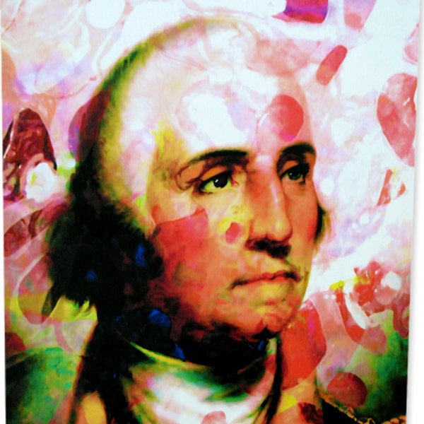 George Washington Pop Art - Etsy