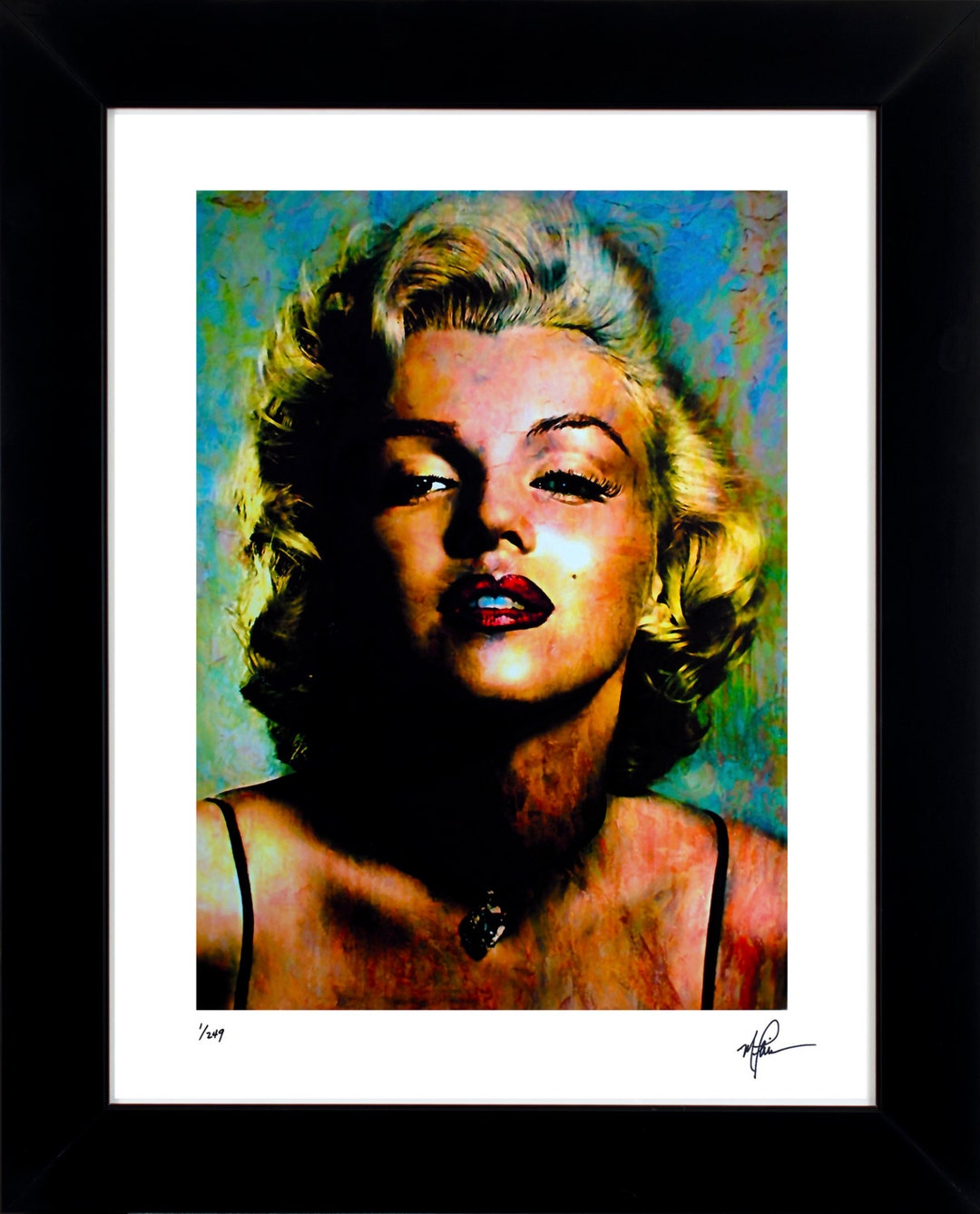 Marilyn Monroe Wall Art Print Wall Decor Framed - I.mm.m by Mark Lewis ...