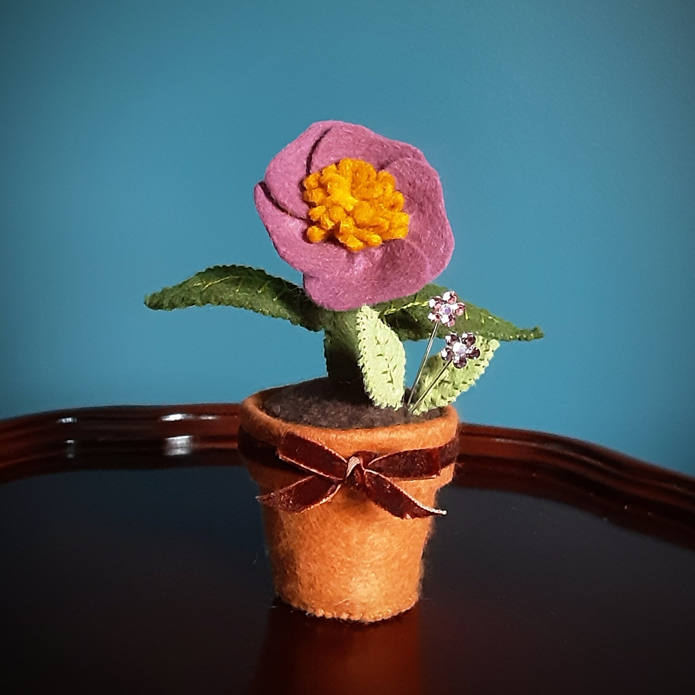 Flower Pot Pin Cushion SEWING PATTERN & Tutorial PDF Instant Download ...