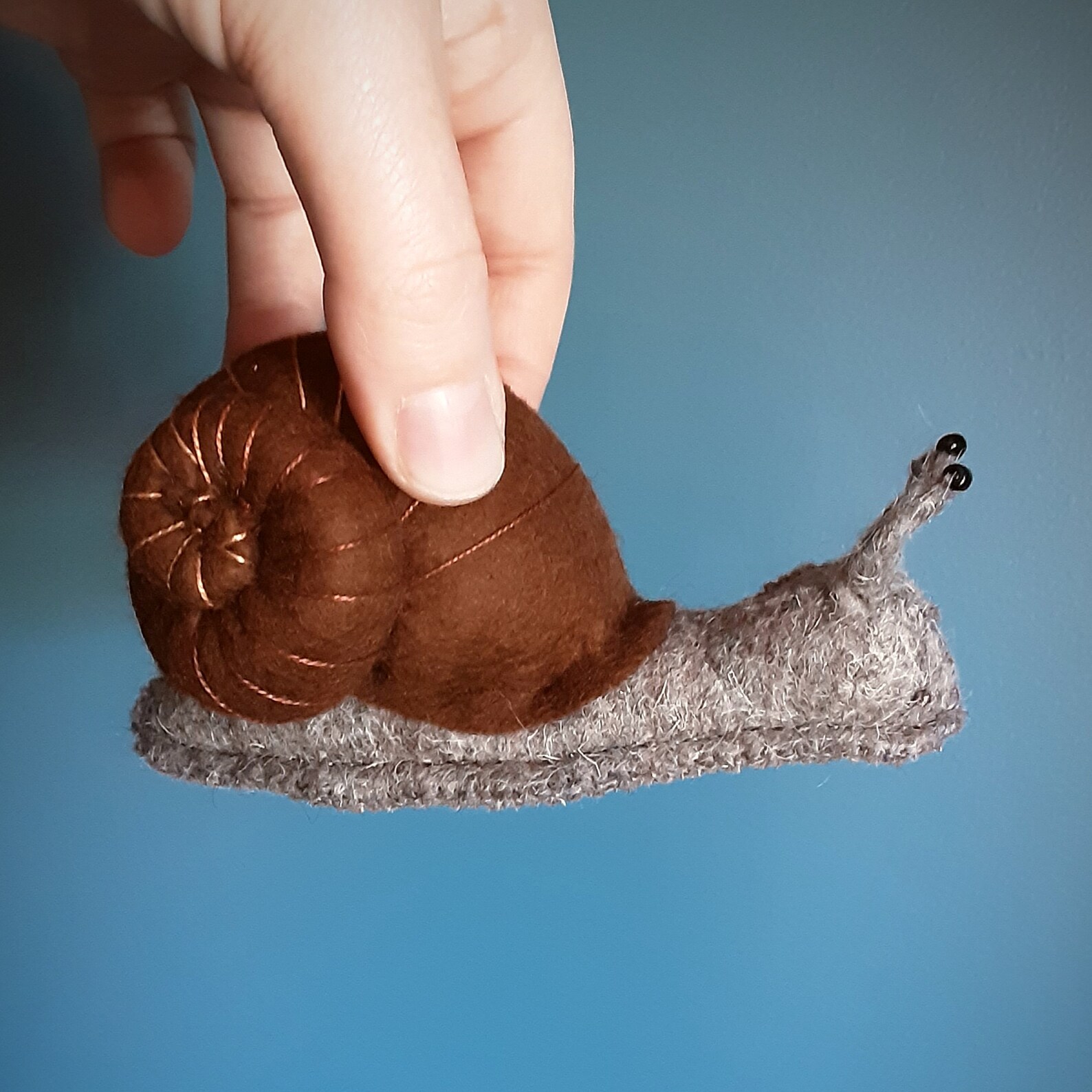 Shelton Snail Felt Friend SEWING PATTERN & Tutorial PDF Instant ...