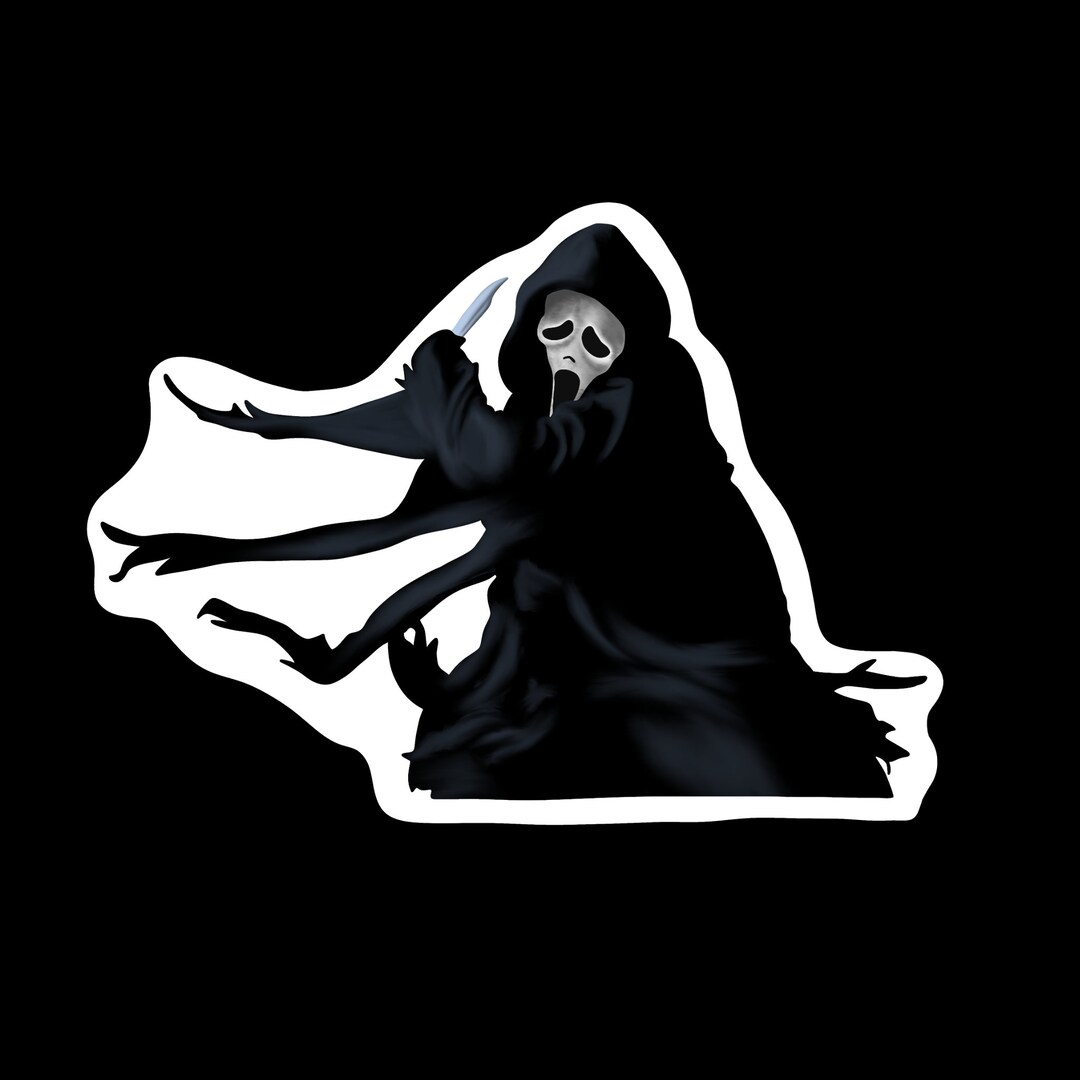 Scream 6 Ghostface Sticker - Etsy