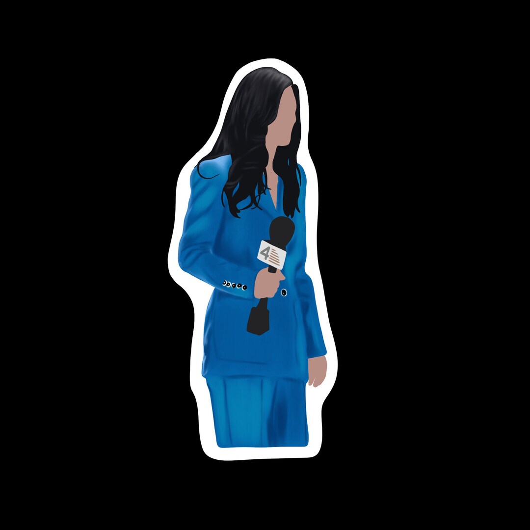 Gale Weathers Ghostface Scream 6 Sticker - Etsy