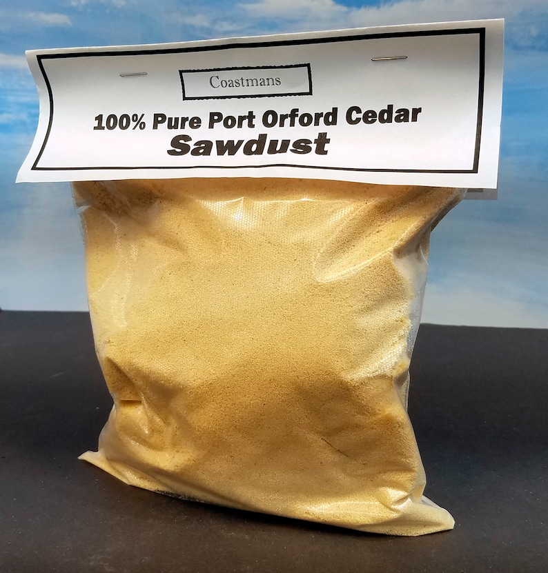 100% Pure Port Orford Cedar Sawdust (chamaecyparis Lawsoniana) - Etsy