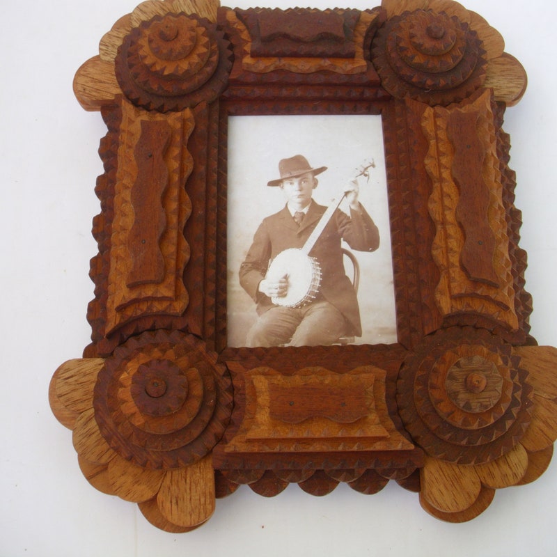 Carved Wood Frame - Etsy