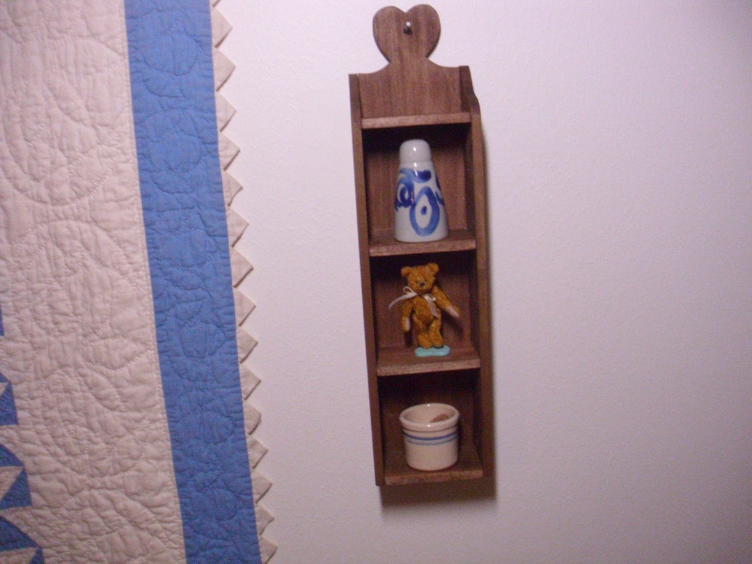 Miniature Display Shelf, Wood Shelf, Shadow Box, Mini Display Case ...